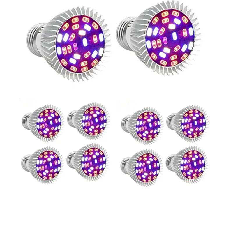 Gorlghy светодиодная лампа для выращивания растений полный спектр