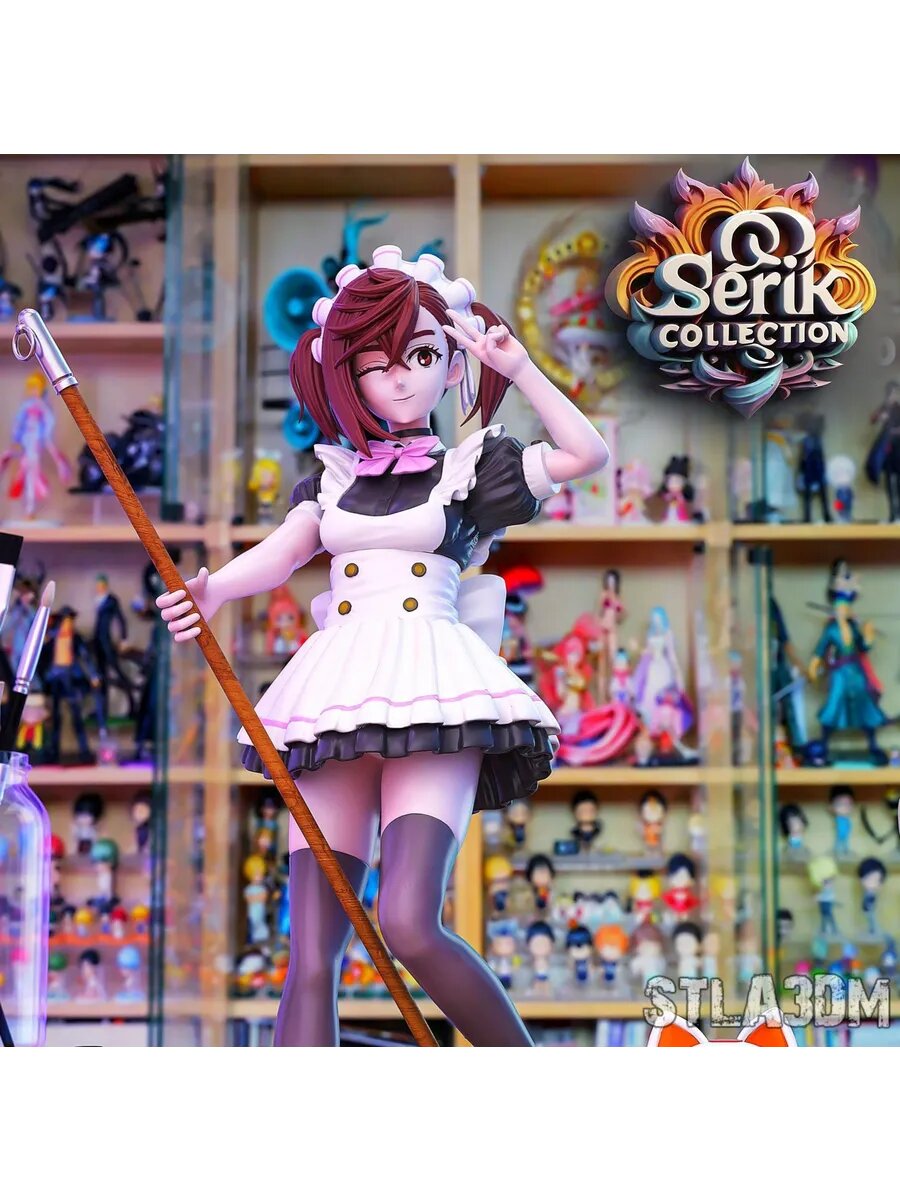 Коллекционная фигурка Momo Ayase под покраску 20 см