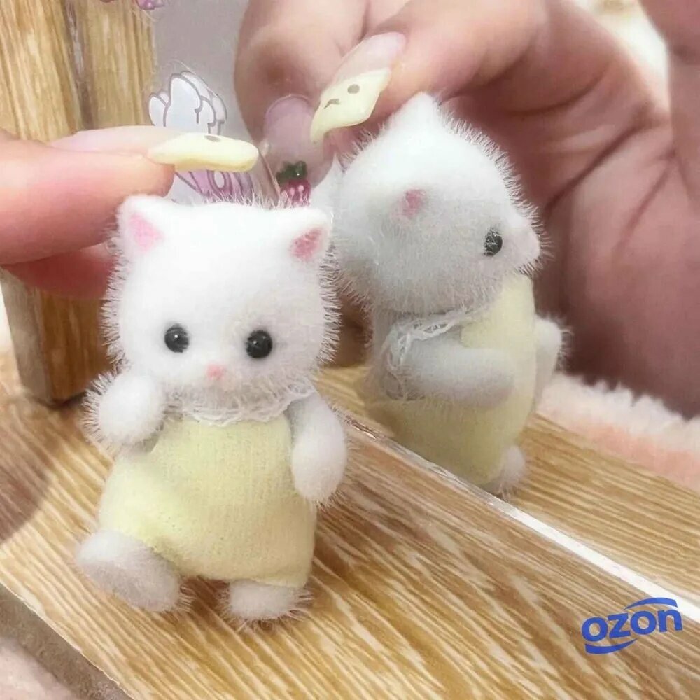 Персидские коты, милые мини - куклы/мягкая игрушка котик
