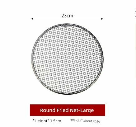 Японская кухня, нержавеющая сталь 304, прямоугольная полукруглая жареная темпура, жареная сетка, стойка для гриля,