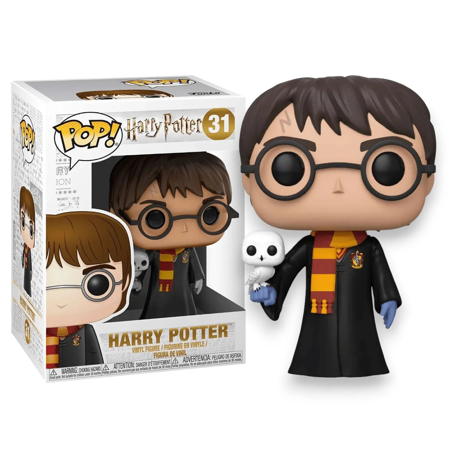 Фигурка Гарри Поттер с Буклей от Funko POP! 31, коллекционная, оригинальное издание