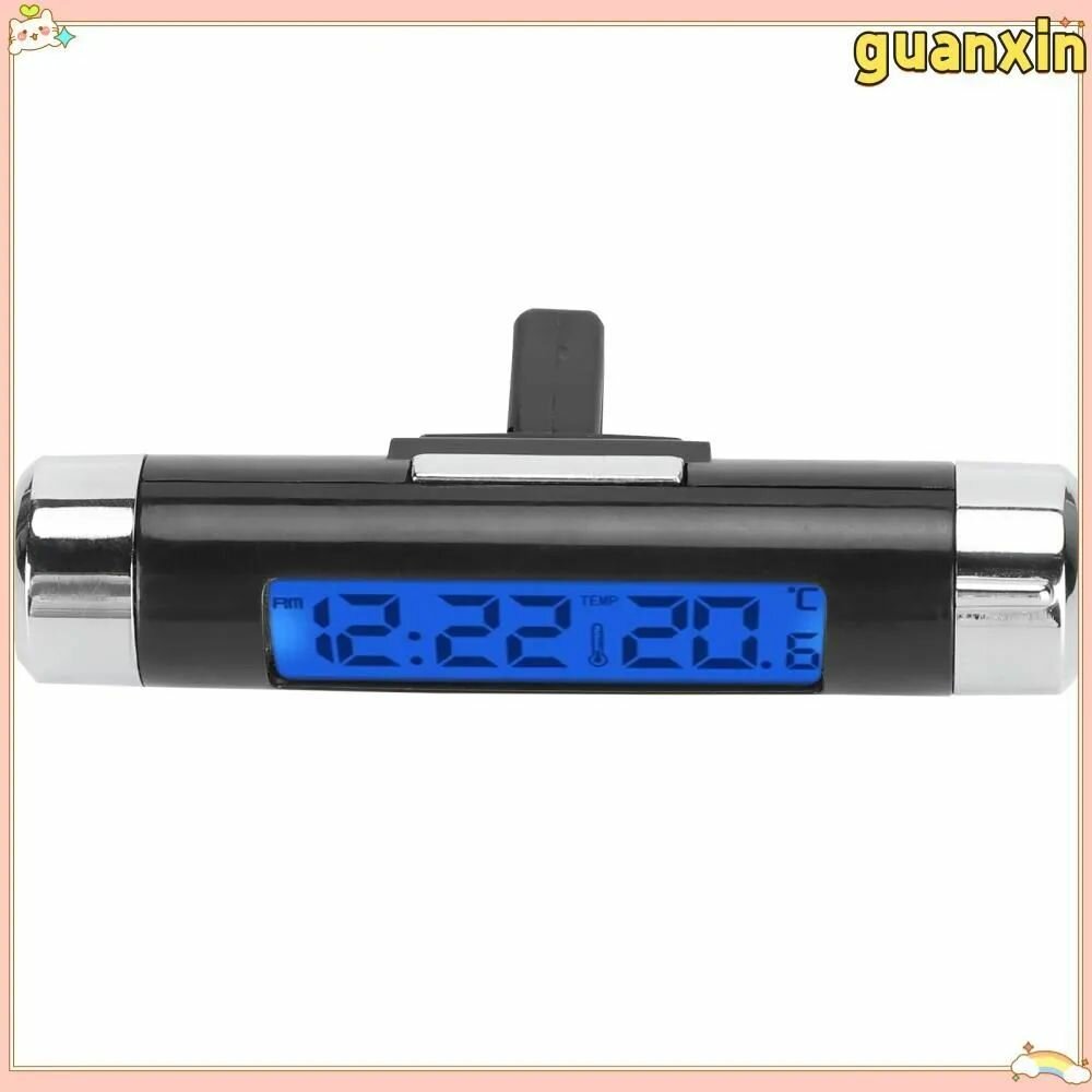 2 в 1 Электронные часы и термометр, с подсветкой для удобства использования в темноте