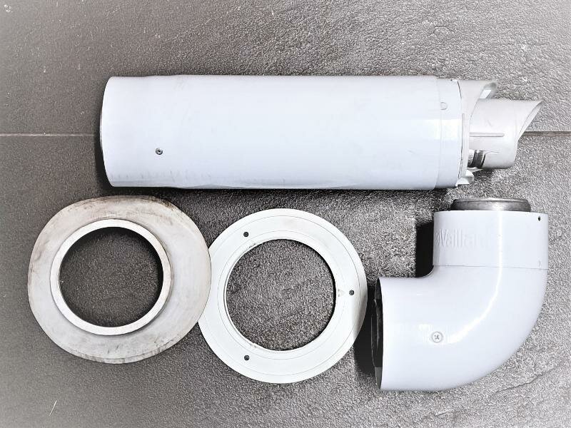 Vaillant 303806 Комплект для горизонтального прохода через стену 45-65см - оригинал (уценка)