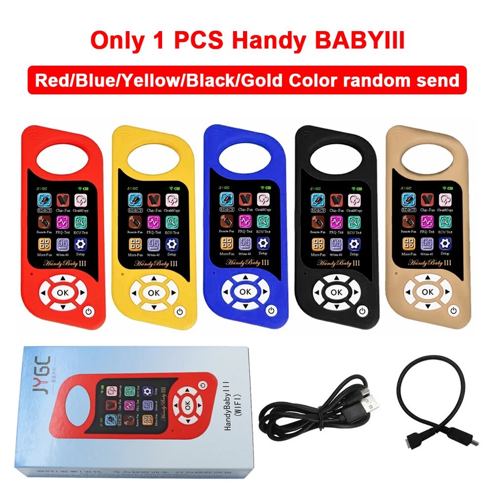 Программатор ключей Handy BabyIII, Russian, 48 функций, Wi-Fi, Bluetooth