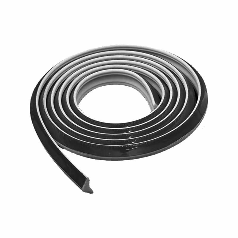 Угловой молдинг для стен 5м, Черный - Средний