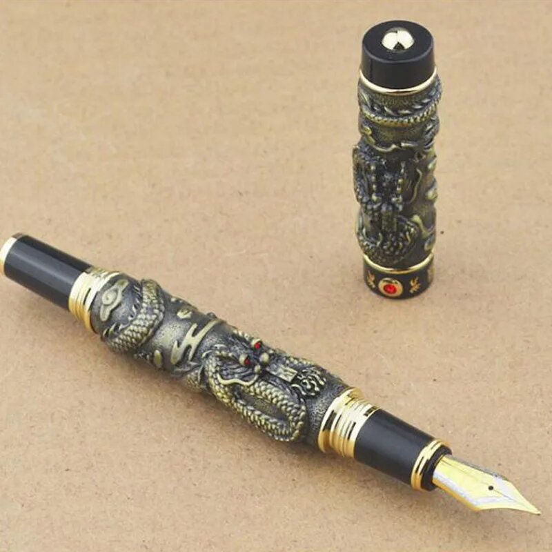 Перьевая ручка JINHAO DRAGON из иридистого золота A4