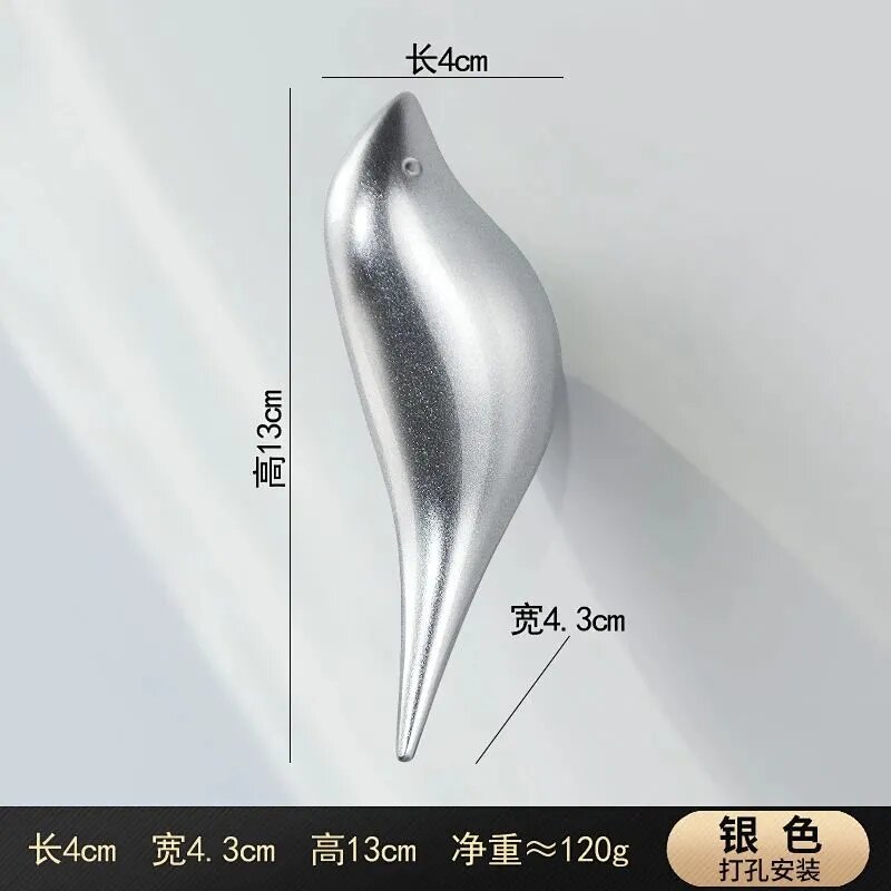 Крючок Birds настенный дизайнерский, вешалка для одежды, ключей, полотенец, для кухни