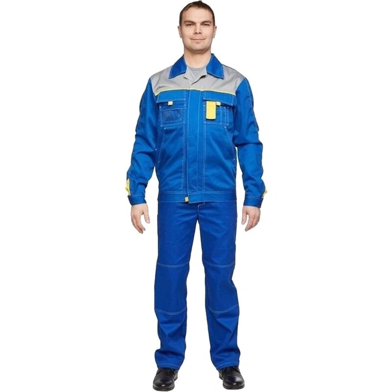 Костюм летний муж л10-КБР вас/сер (р.48-50) 194-200 ( серия л)