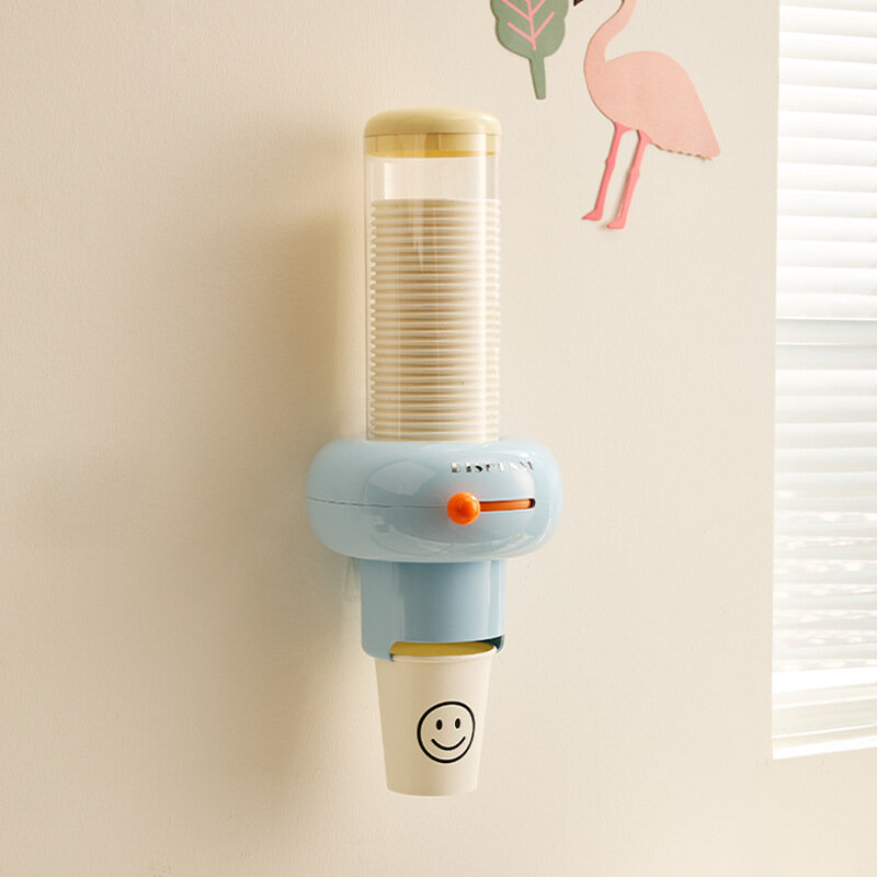 Держатель для стаканов Macaron, настенный, для бумажных стаканов, одноразовый держатель для стаканов, диспенсер для воды, стойка для бумажных стаканов