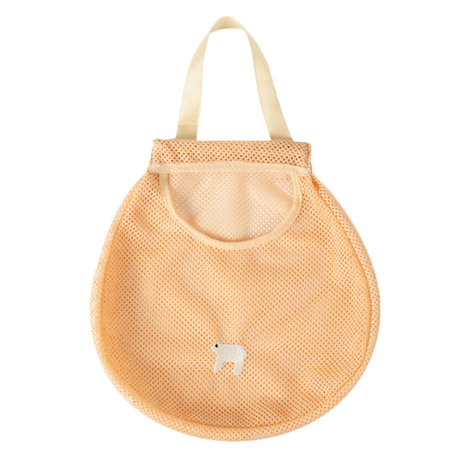 Фруктово-овощная сетка для хранения, домашняя подвесная сумка-сетка, подвесной мешок для имбиря и чеснока, кухонная сетка для хранения, многофункциональная сумка, апельсин (вышитый вариант)