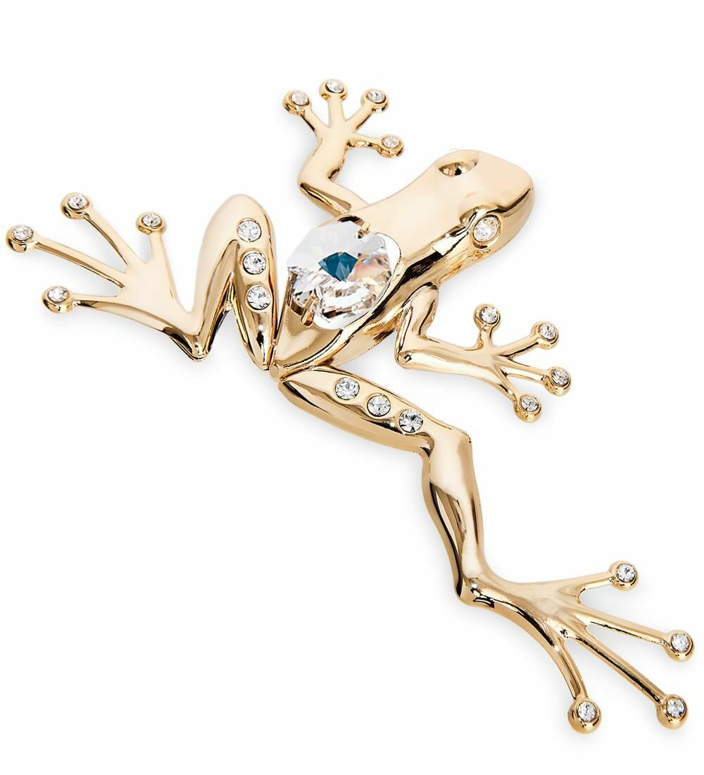 Фигурка Лягушка тропическая A919222 Crystal Temptations, Металл, кристалл