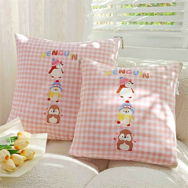 Многофункциональная подушка-одеяло, стираемая в машине, 2-в-1, маленькое прозрачное одеяло для сна, AliExpress Amazon
