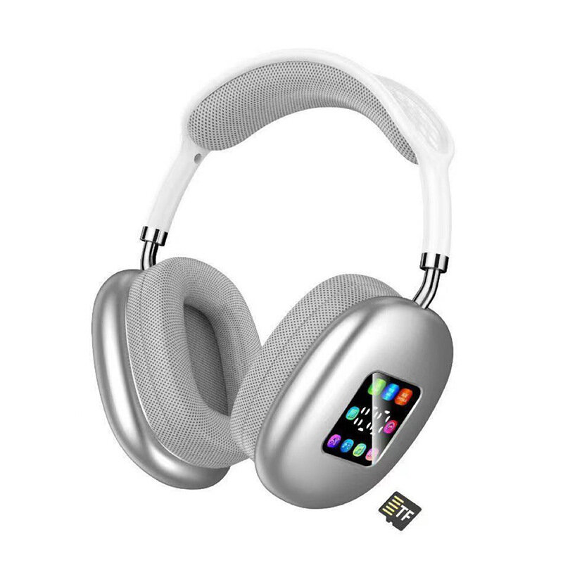 Головная Bluetooth-гарнитура, двустороннее стерео, для компьютера, мобильного телефона, музыки, игр, киберспорта, с LED-дисплеем высокой четкости