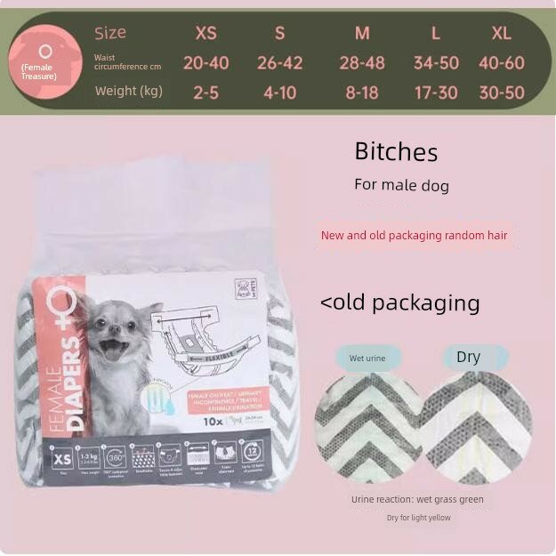 Подгузники для собак, подгузники-прокладки от мочи, гигиенические прокладки для самок, защитные штаны для самцов,