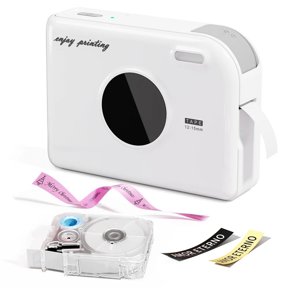 Принтер этикеток Phomemo A30, мини-принтер, беспроводной Bluetooth-принтер, портативный white A30