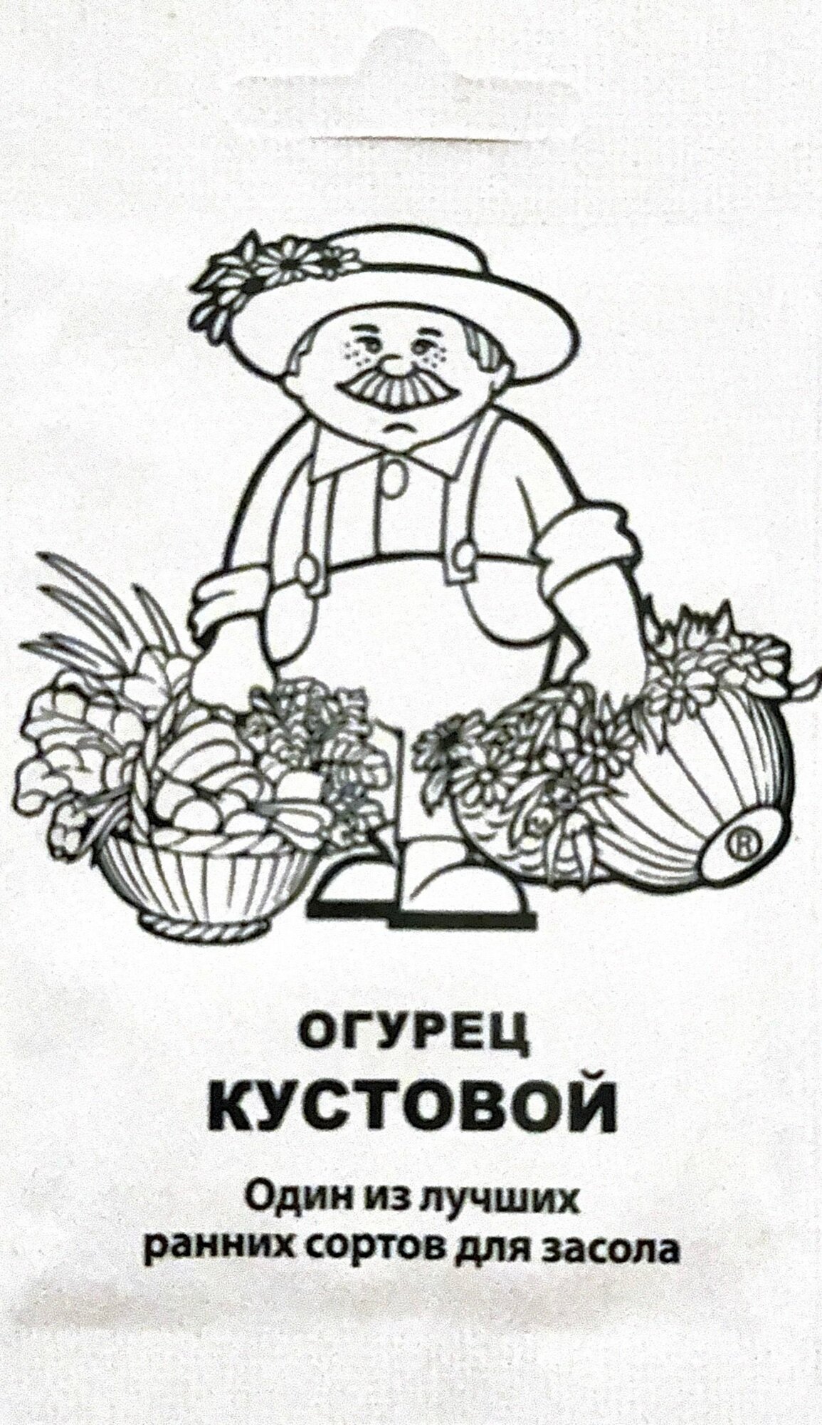 Семена огурец кустовой 0,5 г, Агрохолдинг Поиск