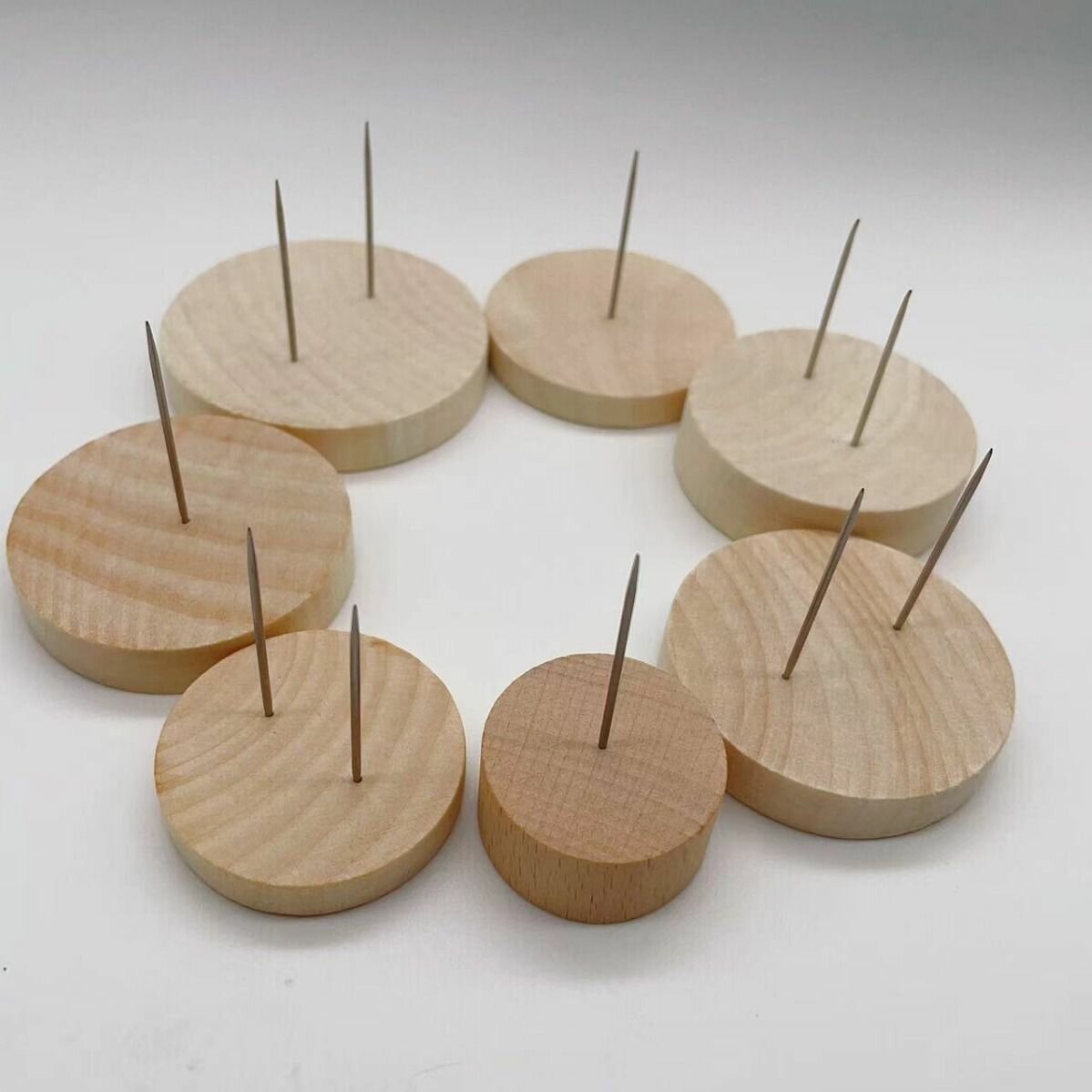 12 шт. вязаная крючком подставка для куклы фетровая игрушка животное деревянная основа поддержка фигурка