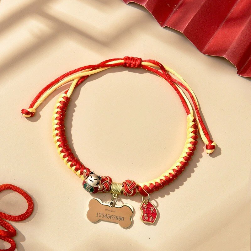 Ошейник для кошек, ошейник-браслет, ошейник-ожерелье, ошейник для кошек с гравировкой, ошейник с колокольчиком против