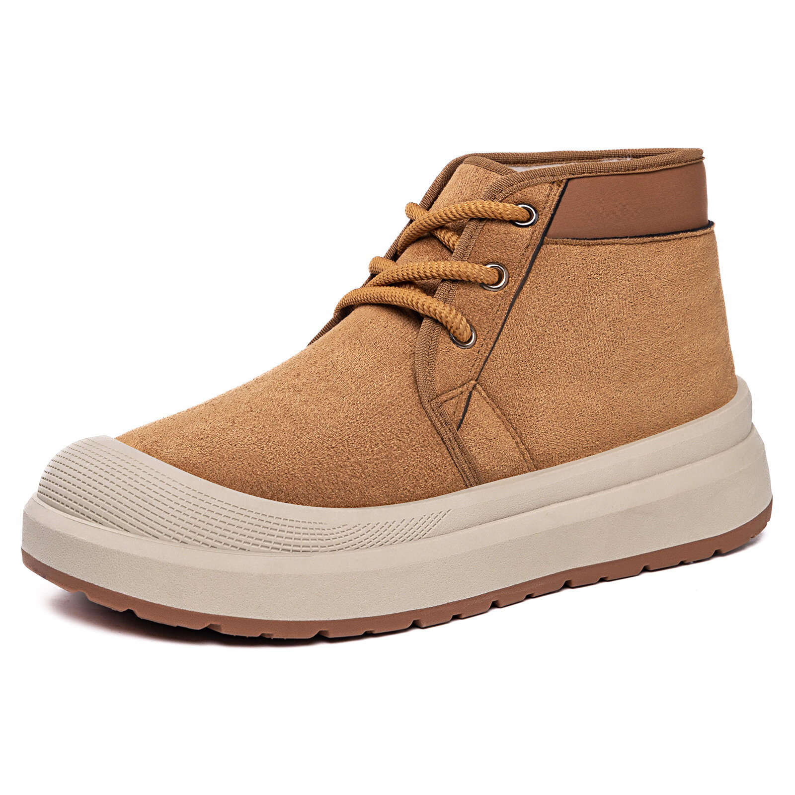 Мужские зимние ботинки Martin, толстая подошва, противоснежные лыжные ботинки, удобная повседневная обувь из хлопка на флисовой подкладке для активного отдыха.