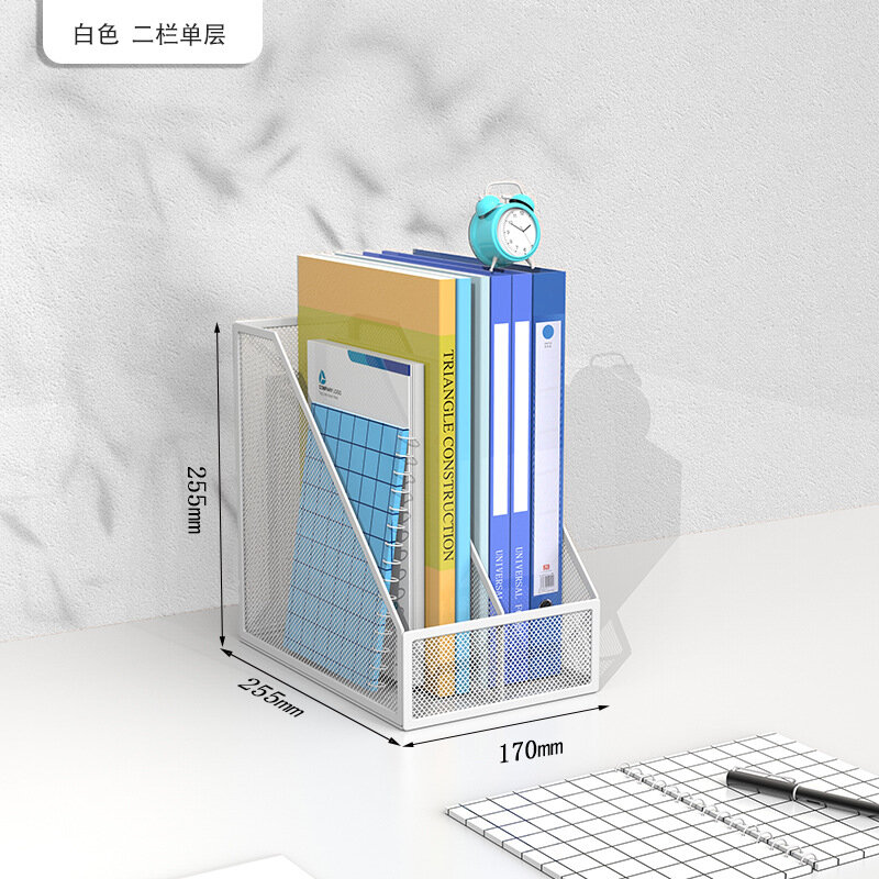 Интегрированная стойка для хранения файлов A4, высококачественная подставка для книг, многослойная стойка с большой вместимостью, многофункциональная стойка для файлов