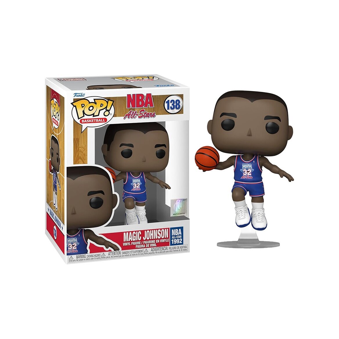 Funko NBA POP! Фигурки в стиле Chibi Эрвина Джонсона — фото 1