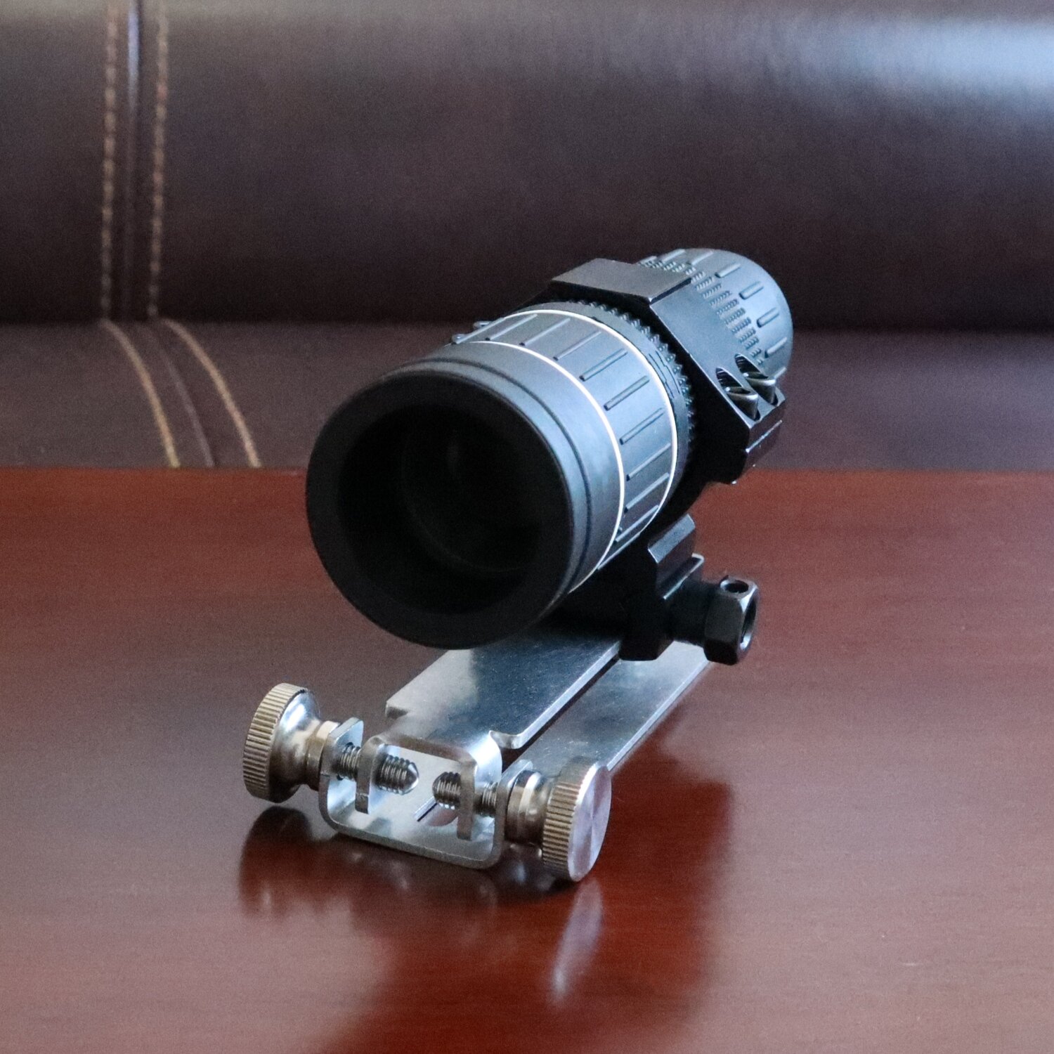 Оптический регулируемый рельс, высококачественный монокулярный 10-кратный телескоп с прицелом и крестообразным совьим рогаткой