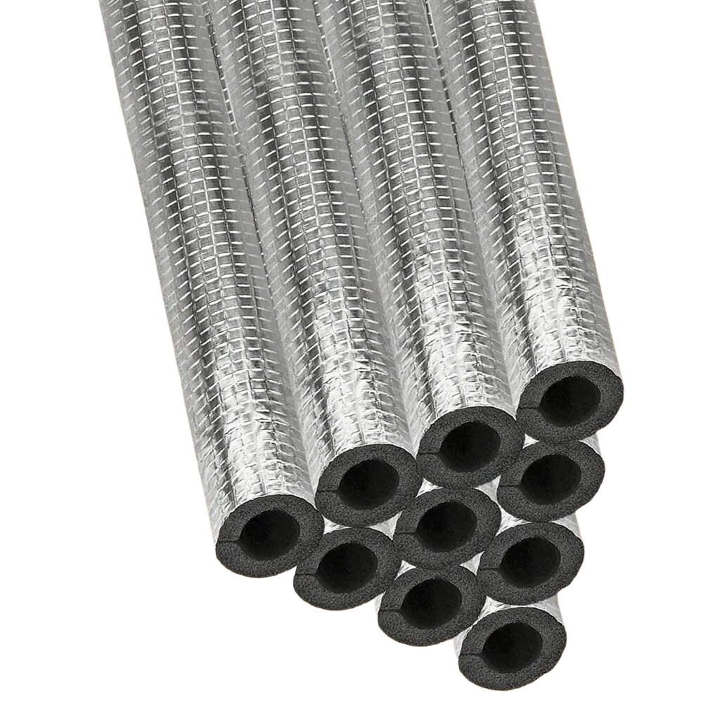 10 шт. Теплоизоляционные чехлы для труб кондиционера с алюминиевой фольгой, защита от замерзания