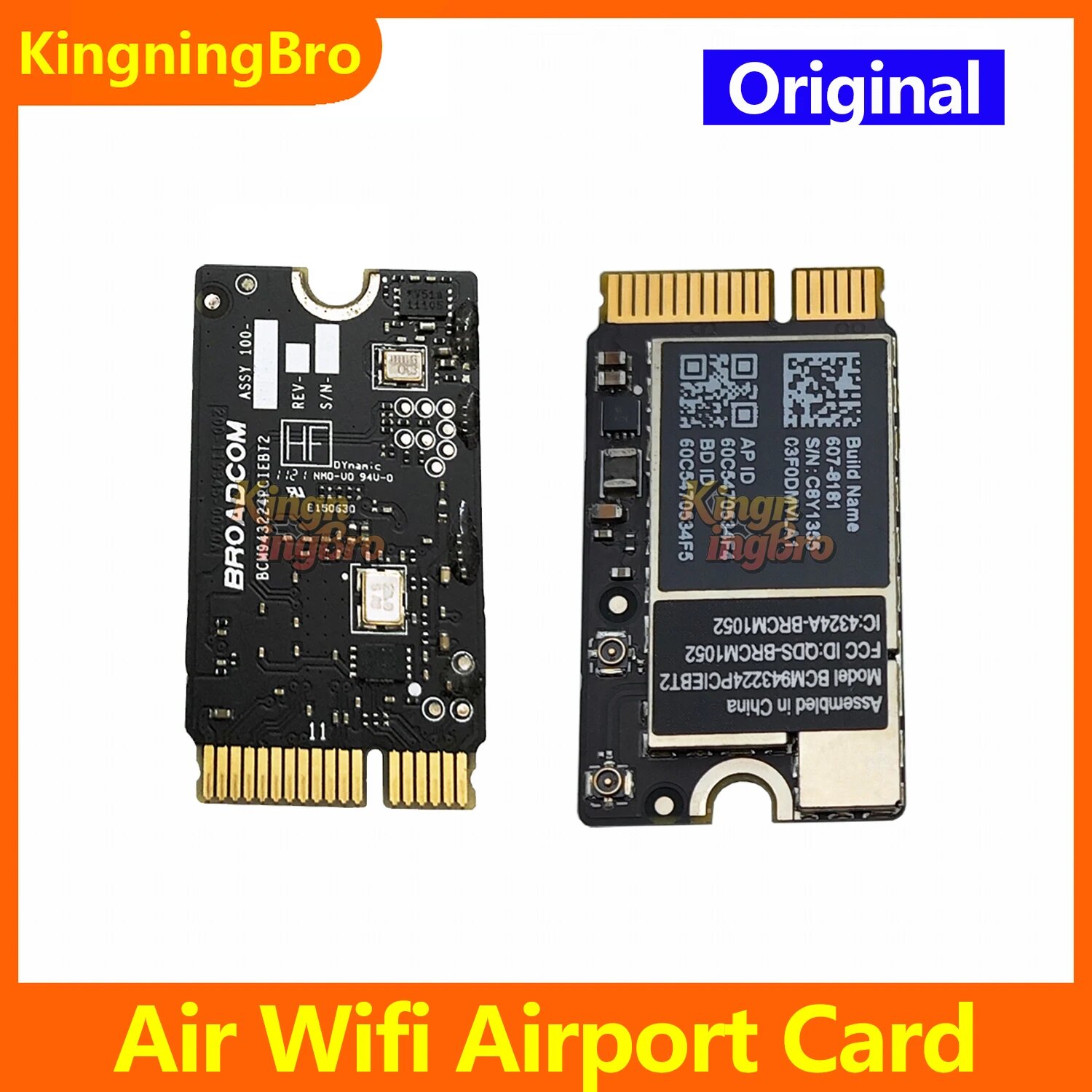 Оригинальная Wi-Fi Bluetooth карта BCM943224PCIEBT2 для MacBook Air