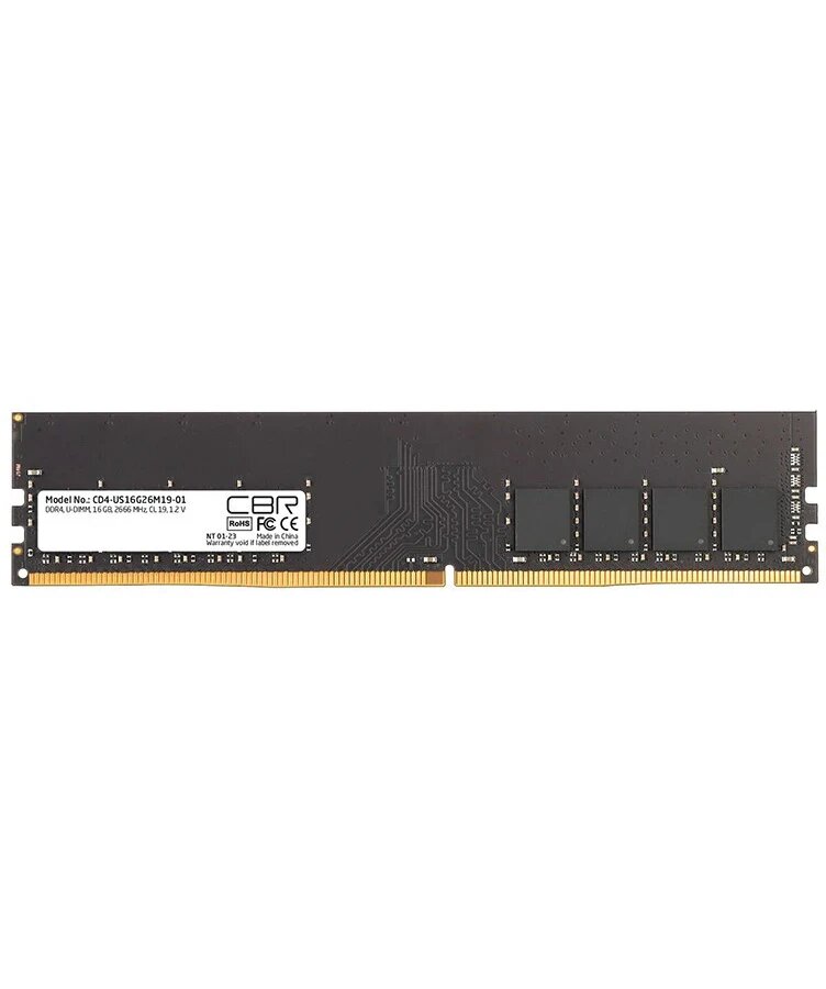 Оперативная память DDR4 2666 16gb CBR / CL19 / CD4-US16G26M19-01