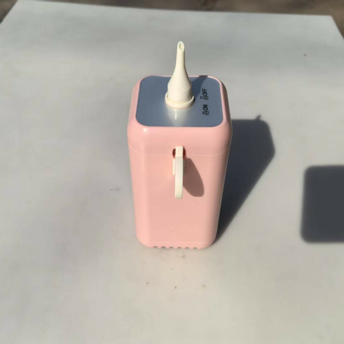 Новый длинный электрический насос для шариков с двойным отверстием и двойным слоем, портативный электрический насос для шариков Bobo