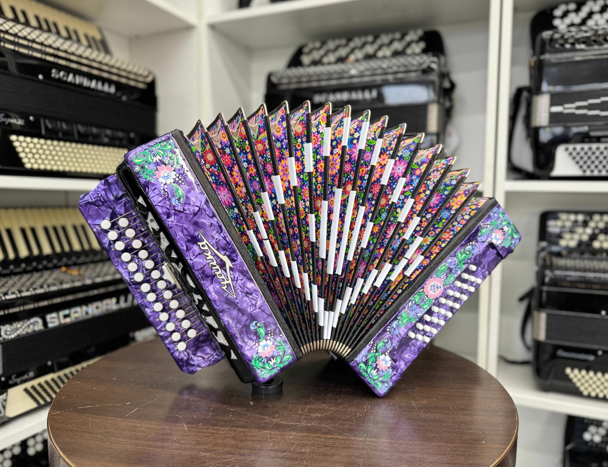 Гармонь шуйская S5XL "Чайка-314"