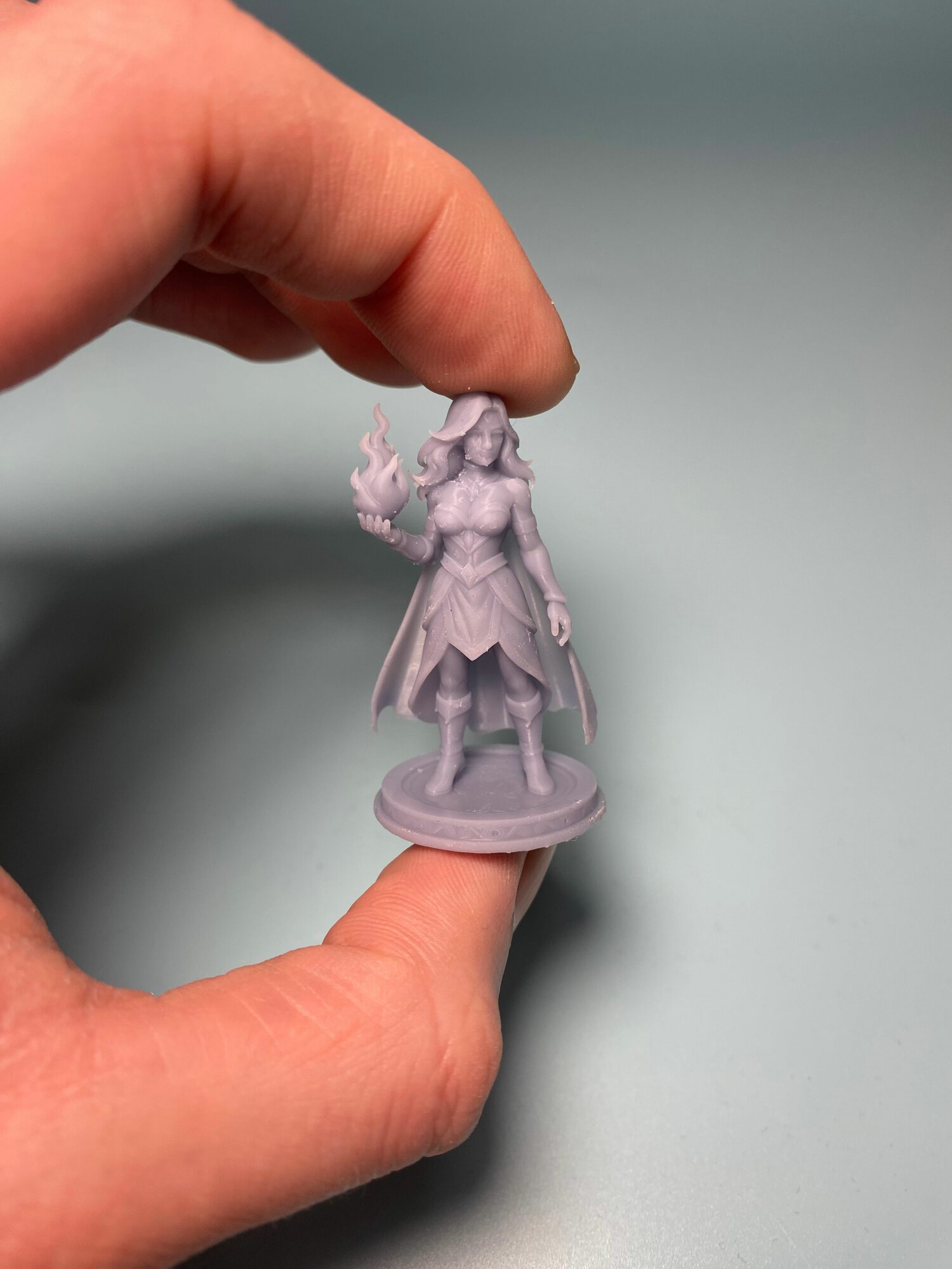 Миниатюра Dota 2: Lina (Лина) для покраски, 4.5 см