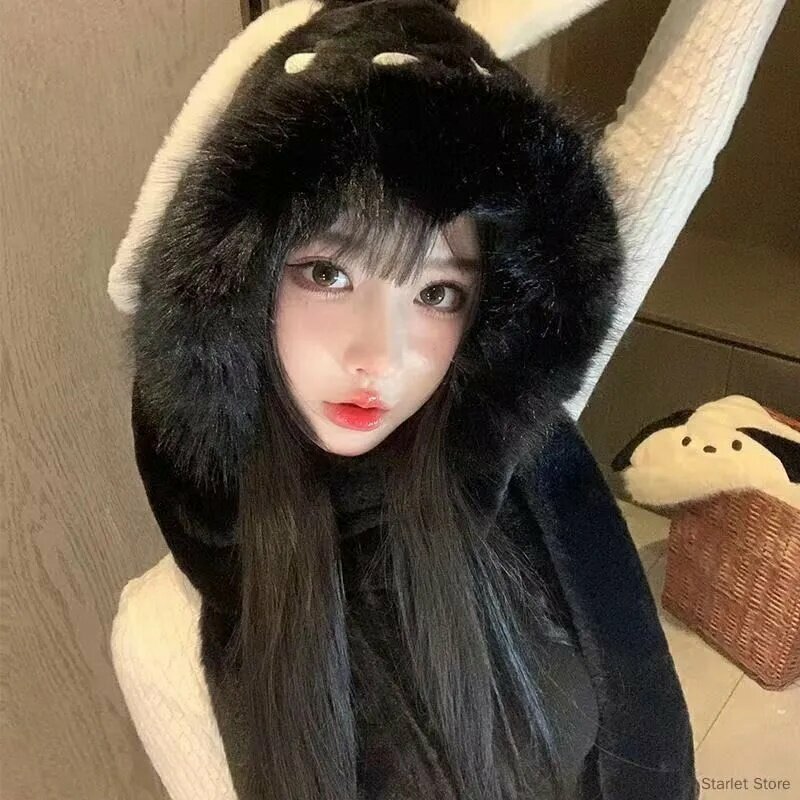 Шапка с ушками