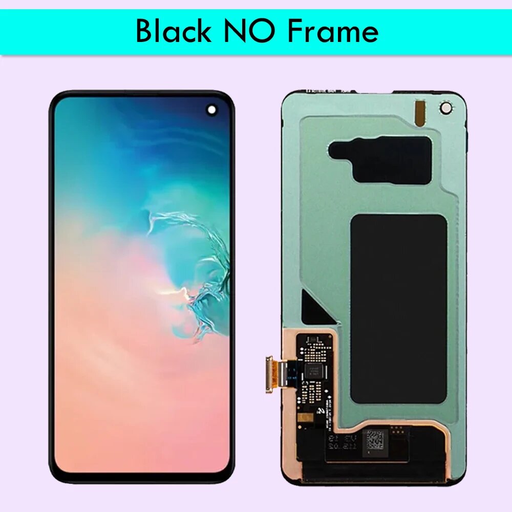 5,8 "в сборе AMOLED для Samsung S10e G970FU ЖК-сенсорный экран AMOLED-дисплей с цифровой сборкой, запасные части для ремонта