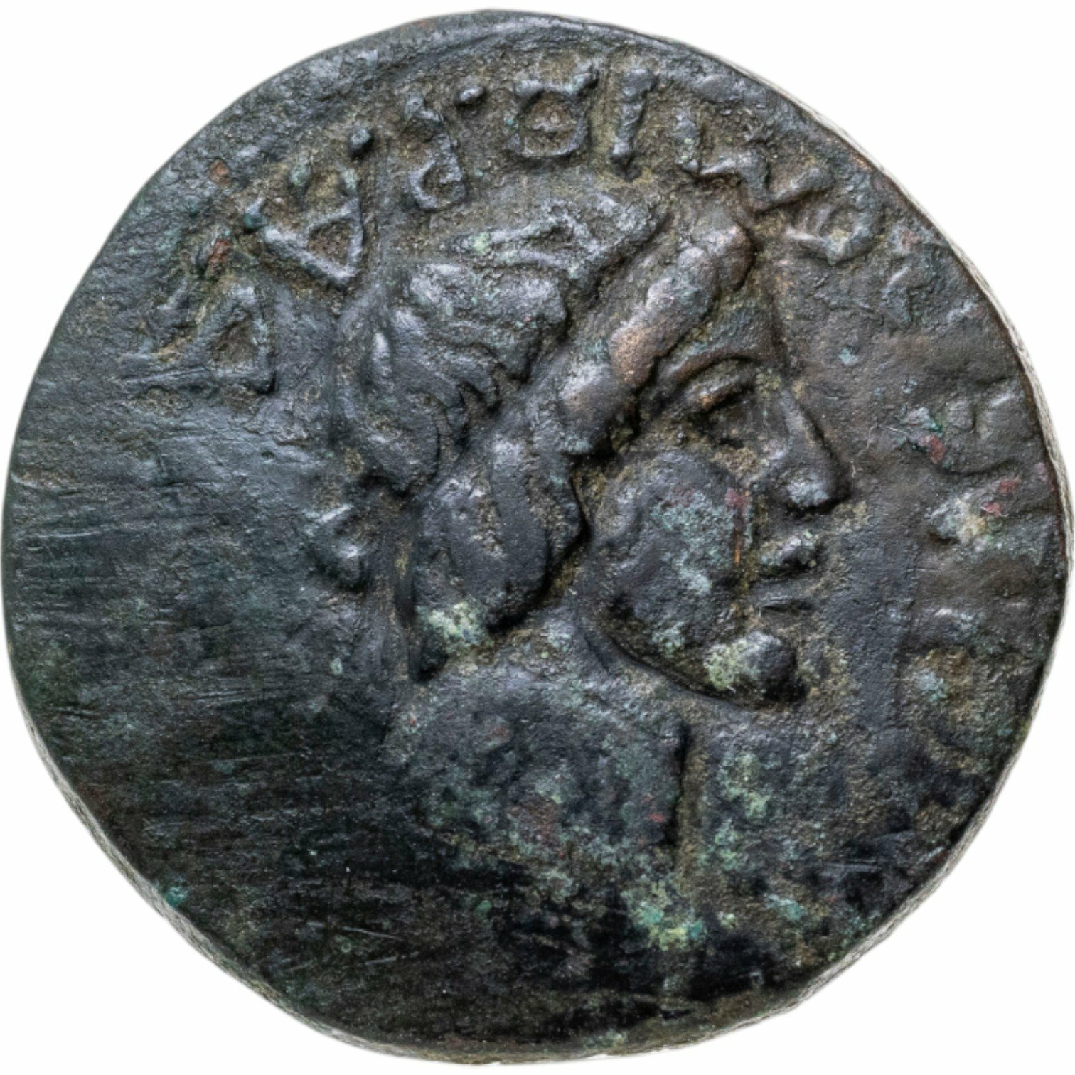 Боспорское царство, Митридат VIII, 39-44 годы, Асс , Бронза, в сохранности XF