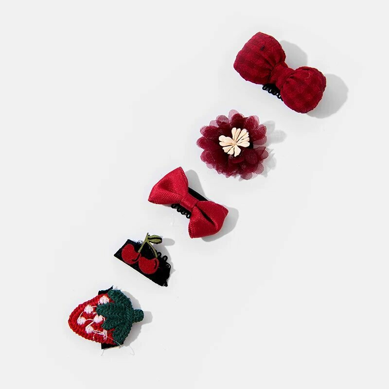 Заколка для шерсти собак, милая заколка-невидимка для укладки непослушных волос на мосту носа, подходит для тедди,