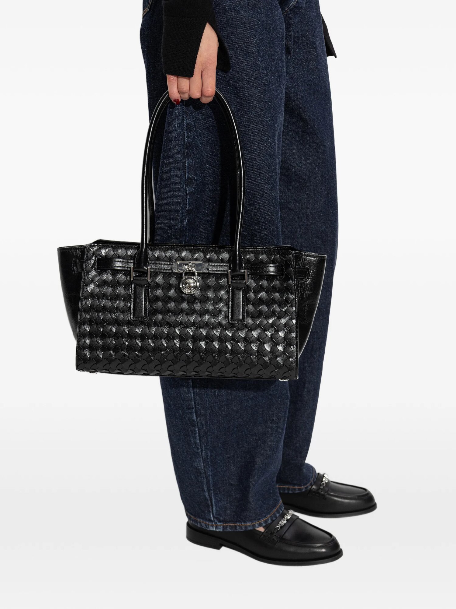 Сумка Michael Michael Kors Hamilton Moderne, black — фото 1