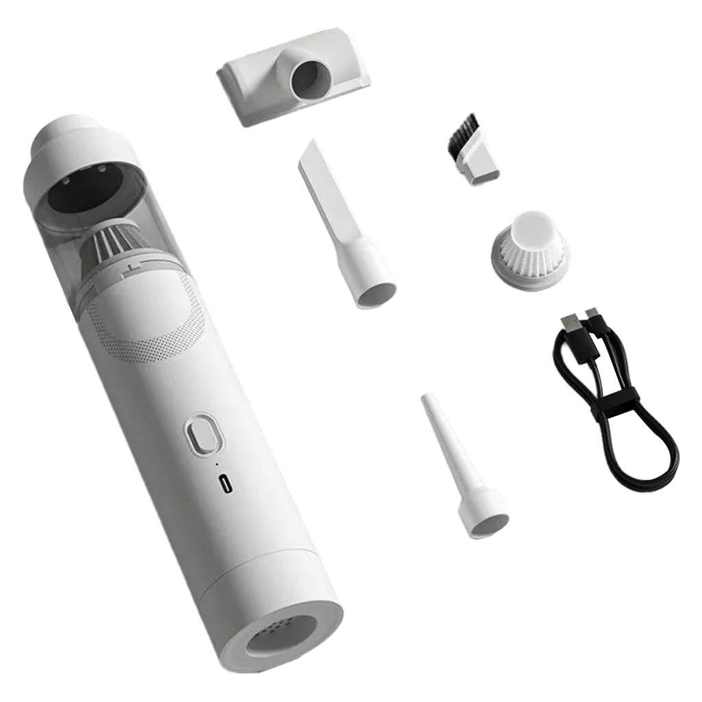 Портативный вакуумный очиститель с 2 режимами, Белый