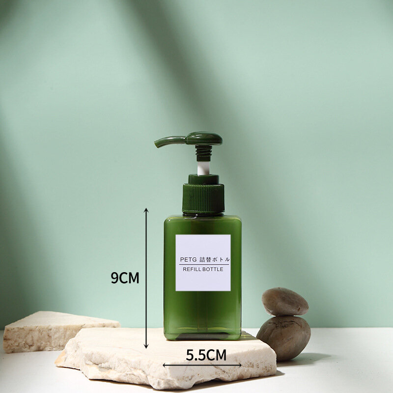 Флаконы для путешествий для дезинфицирующего средства для рук, геля для душа, шампуня, портативные креативные маленькие пустые бутылочки, бутылки с дозатором большой емкости, диспенсеры для лосьонов.