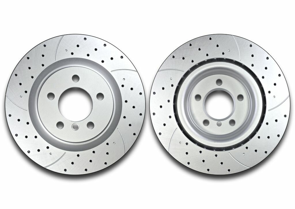 Тормозной диск Gerat DSK-F334P (передний) Platinum для а/м LAND ROVER RANGE ROVER (344 мм)