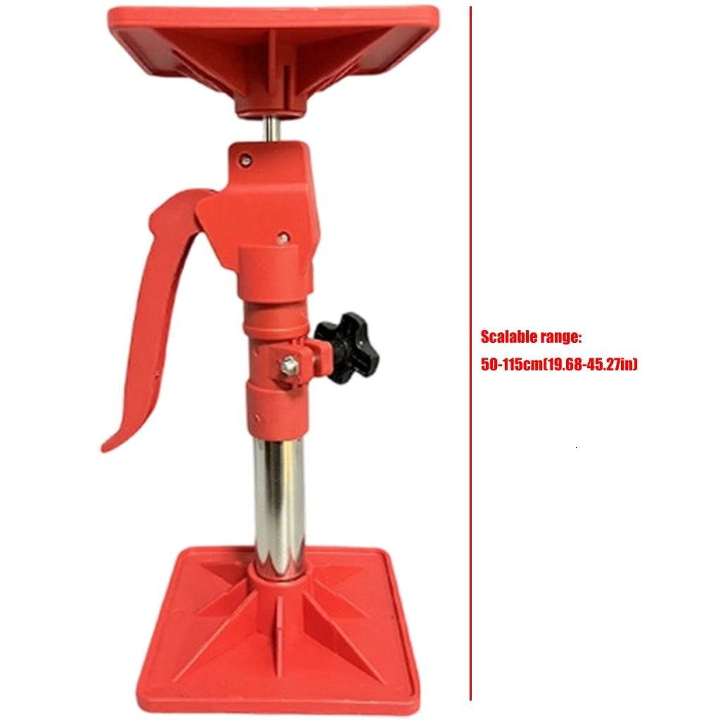 Кронштейн для подъема тяжелого металлического шкафа Установка без инструментов Для хранения над головой Регулируемая высота