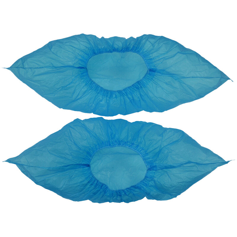 200 шт. Бахилы одноразовые OfficeClean "Особо прочные" 44мкм, 6г, ПНД, 100% первичный, размер 40*14см, пара