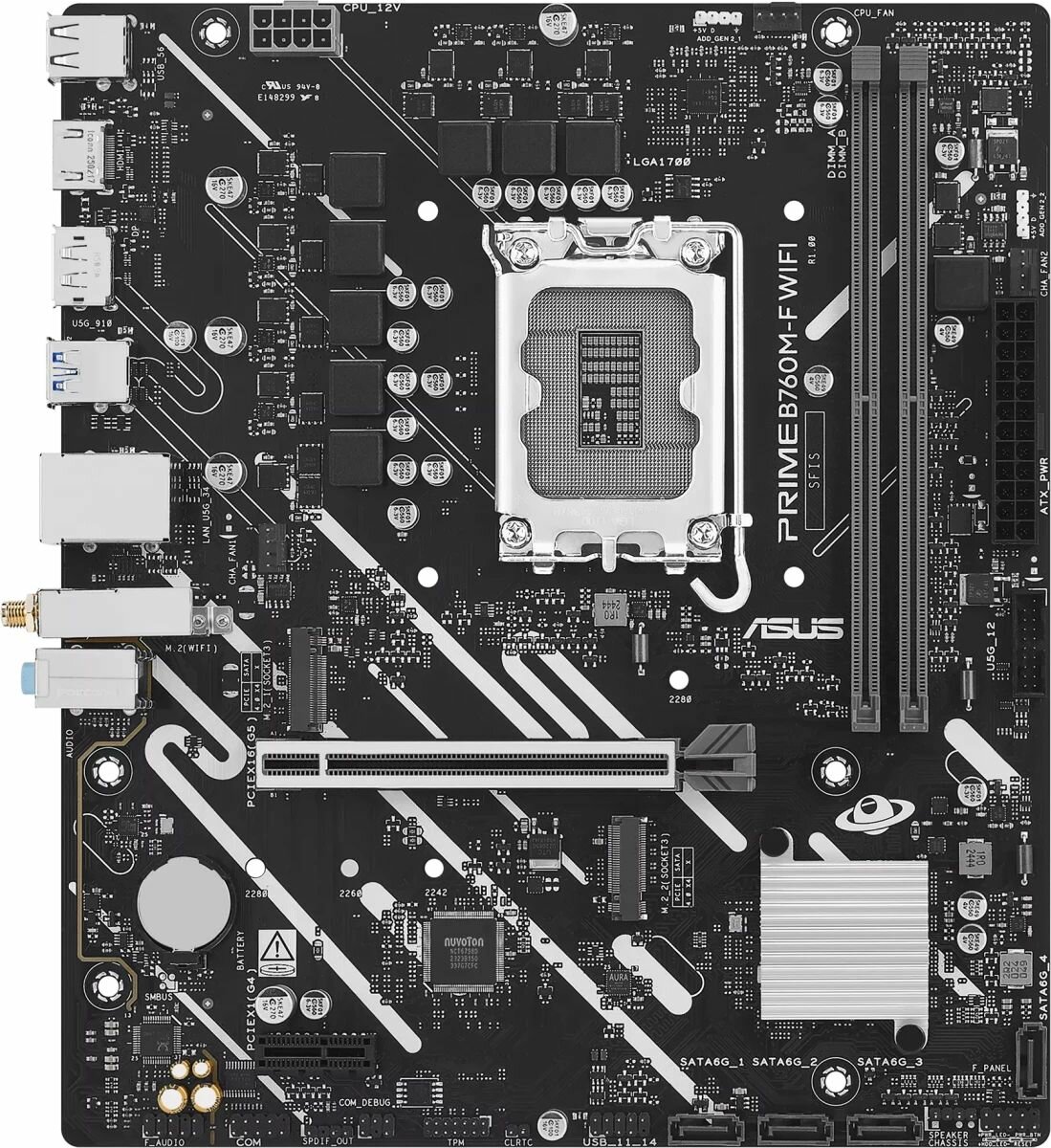 Материнская плата Asus PRIME B760M-F WIFI