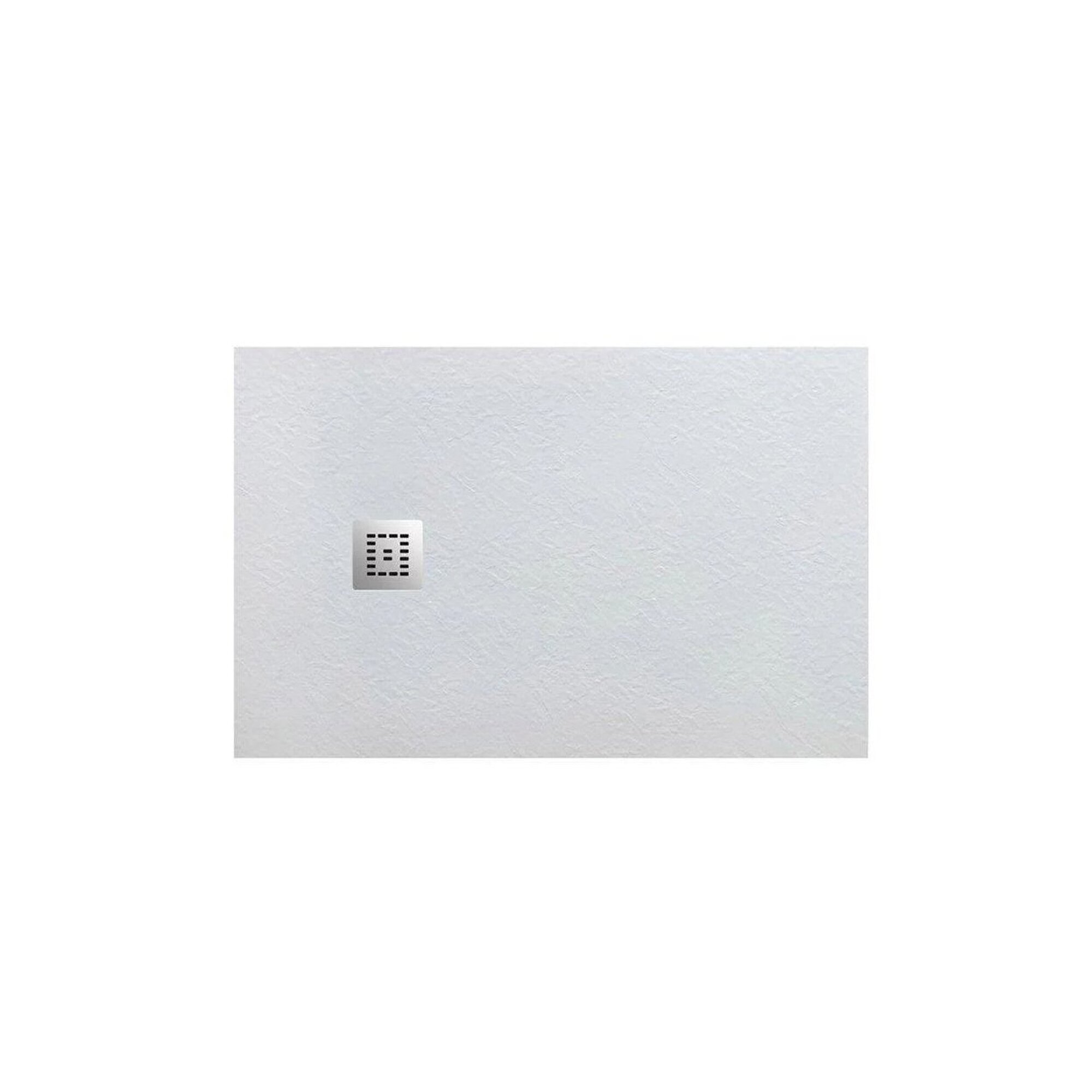 Душевой поддон BelBagno "TRAY-MR-UNO-AH-160/80-35-W-CR", искусственный мрамор, антискользящий, белый