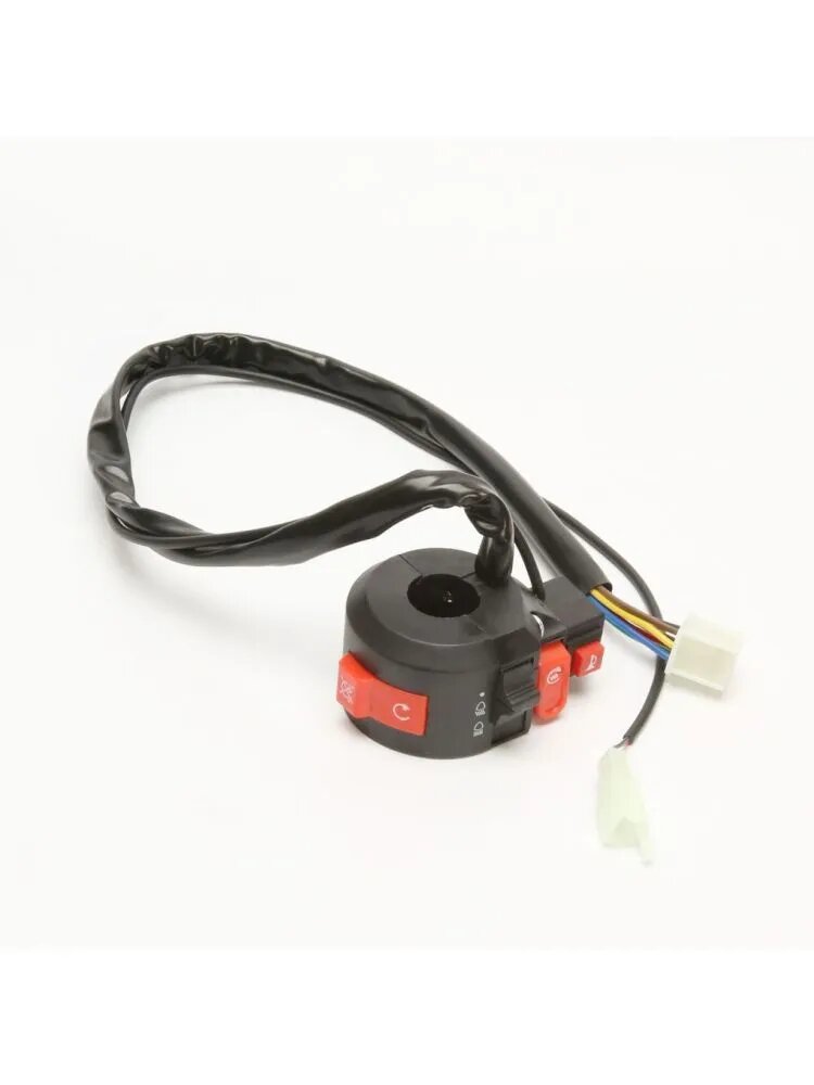 Блок переключателей (пульт) левый (с доп. кнопкой сигнала) ATV 110-125