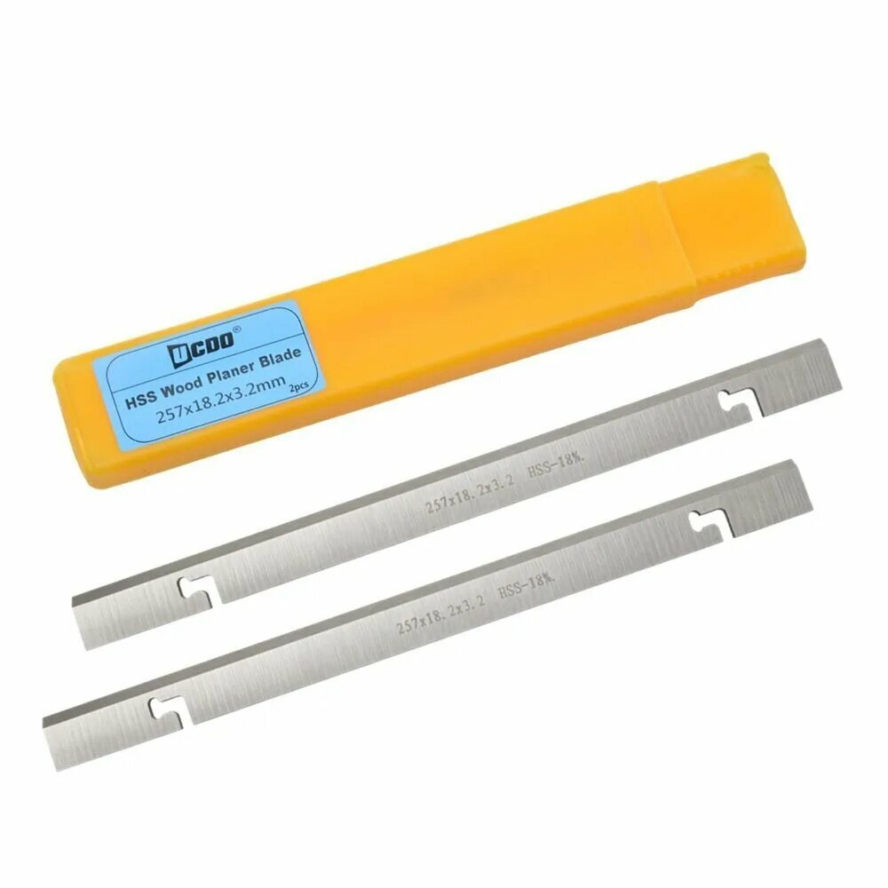 HSS Нож для рубанка,257x18.2x3.2mm пара, для Аксессуары для деревообрабатывающих инструментов MacAllister COD1500PT