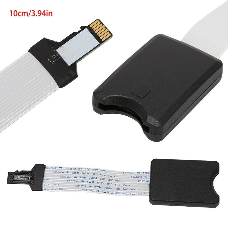 Адаптер-переходник microSD в SD, 10 см, Черный