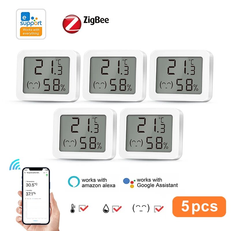 Ewelink WSD510B датчик температуры и влажности 5PCS