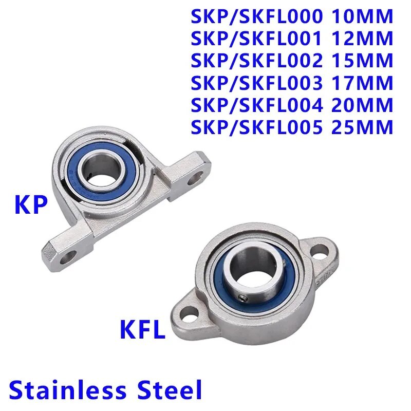 Подшипники SKP SKFL из нержавеющей стали 304 1PCS, SKFL005 25MM