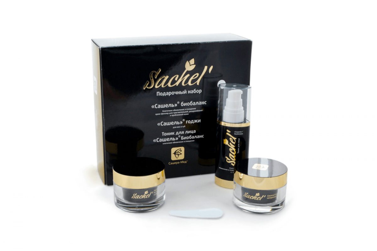 Sachel Подарочный набор №2: Крем-филлер Биобаланс, 30 мл + Крем Годжи для век и губ, 30 мл + Тоник Биобаланс